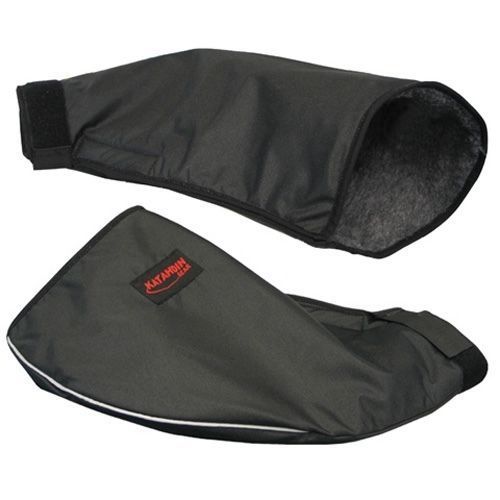 Katahdin Gear Handlebar Gauntlets with Wire Opening - Black - KG01134 ...
