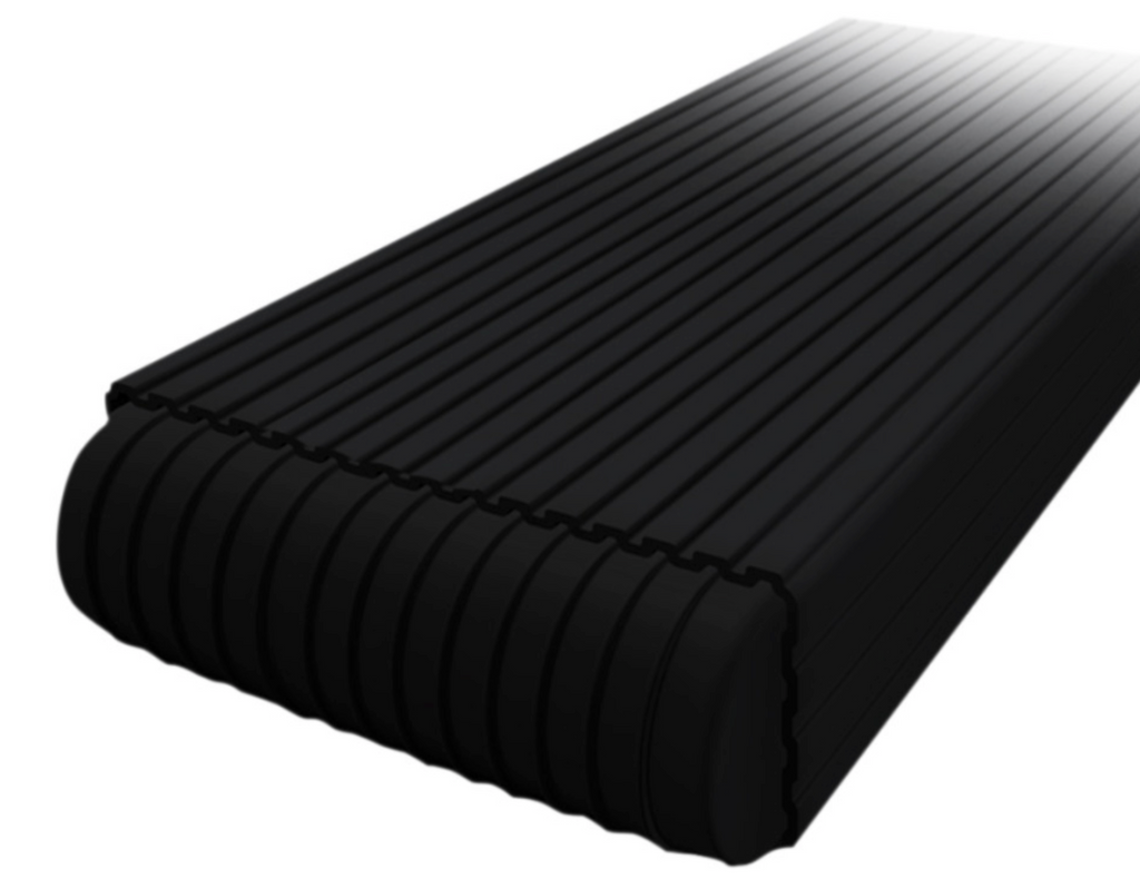 Caliber Bunk Wrap Kit with End Caps - 24ft x 2in x 4in - Black - 23054 ...